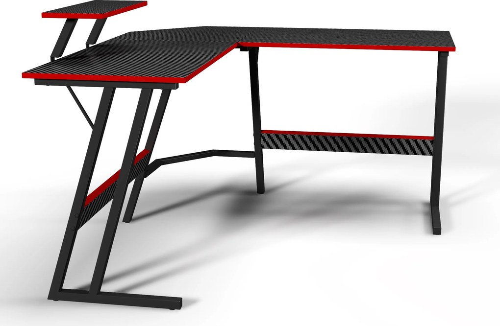 Herní stůl BG02 černý 130 cm