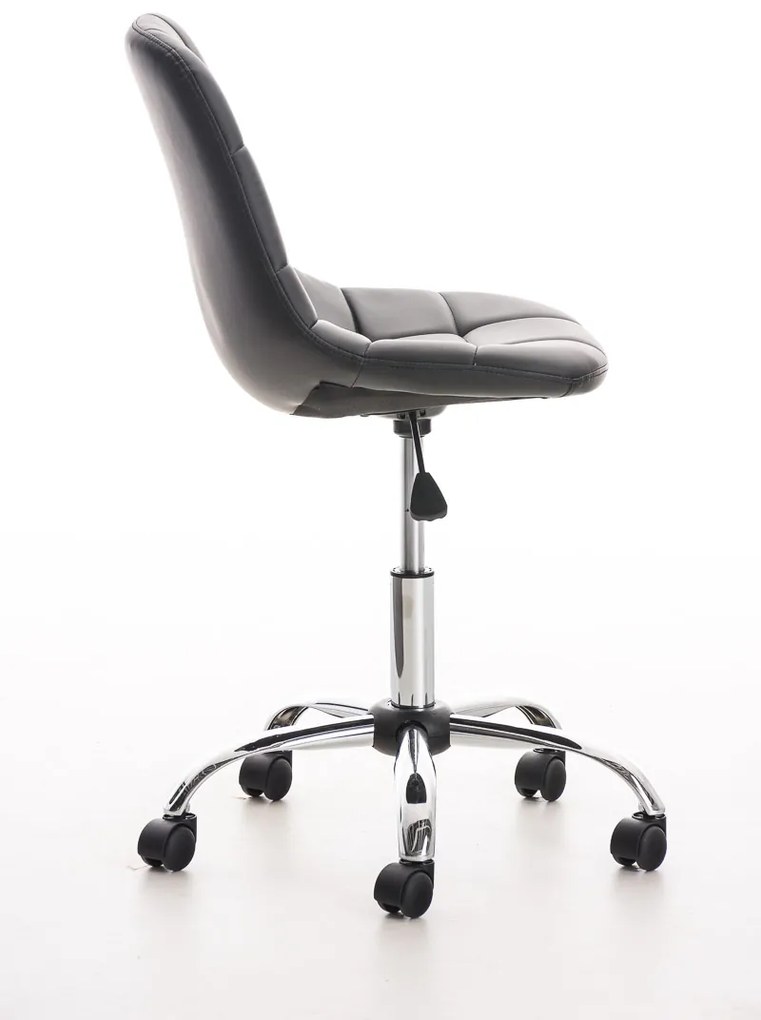 Kancelářská židle Lisburn - umělá kůže | černá