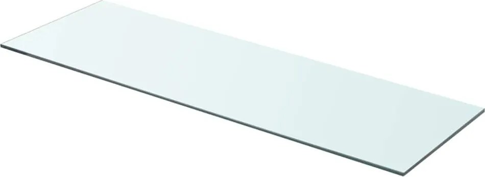 Policové desky 2 ks sklo čiré 80 x 25 cm 3051575