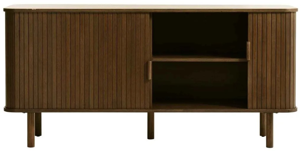 Designová komoda Parveen 160 cm kouřový dub
