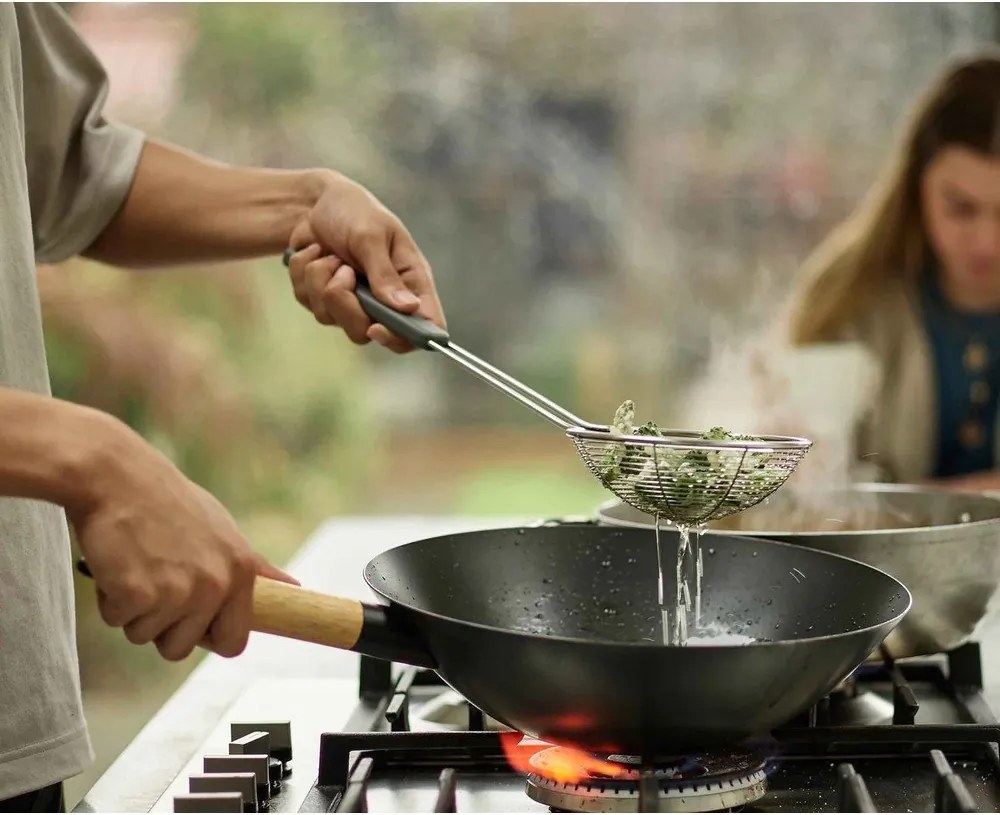 Nerezová sada kuchyňského náčiní 3 ks Fusion Wok Set – Joseph Joseph