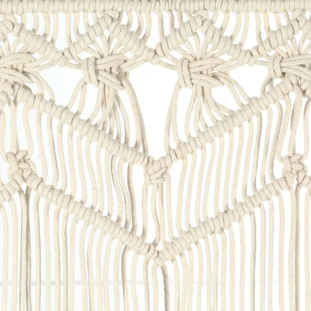 vidaXL Macramé závěs 140 x 240 cm bavlna [323976] Barva: taupe