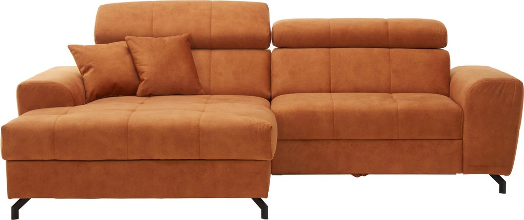 XXXLutz ROHOVÁ SEDAČKA, textil, oranžová Carryhome - Sedací soupravy - 000812004401