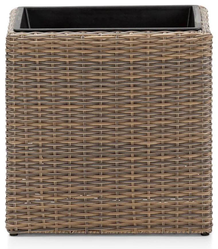 Sada šedých zahradních květináčů Bonami Essentials Natural