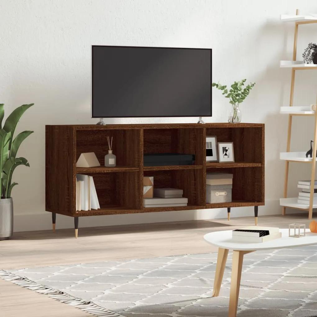 vidaXL TV skříňka 103,5 x 30 x 50 cm kompozitní dřevo [826985] Barva: dub sonoma