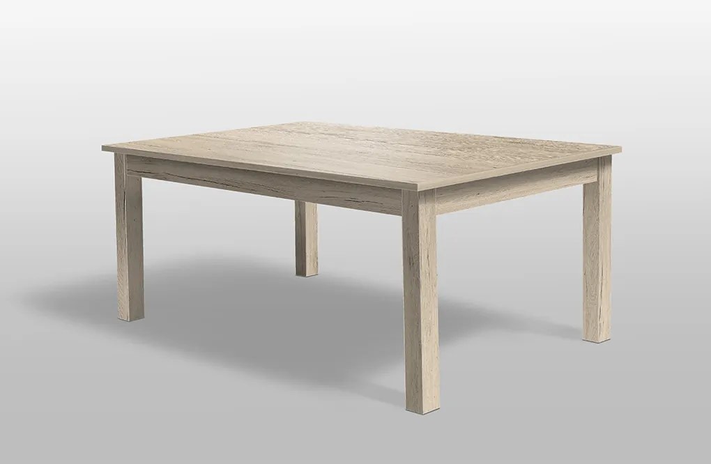 Jídelní stůl bez rozkladu 140x80 cm / 18mm barva lamina: dub sonoma