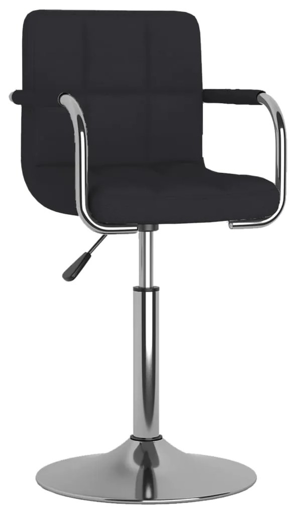 Jídelní židle černá textil 3087882