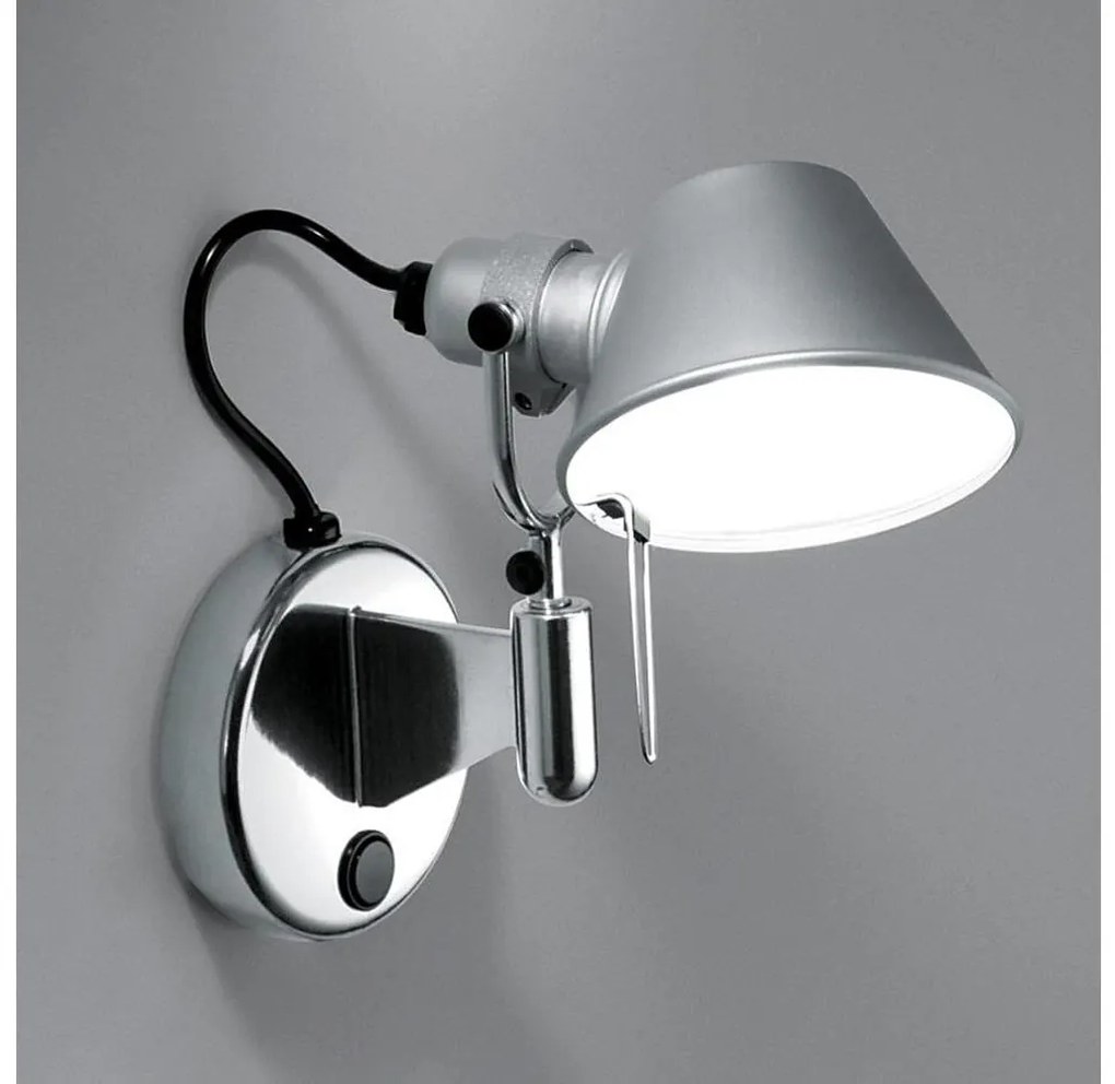 Artemide AR A044050 - Nástěnné svítidlo TOLOMEO MICRO FARETTO 1xE14/60W/230V
