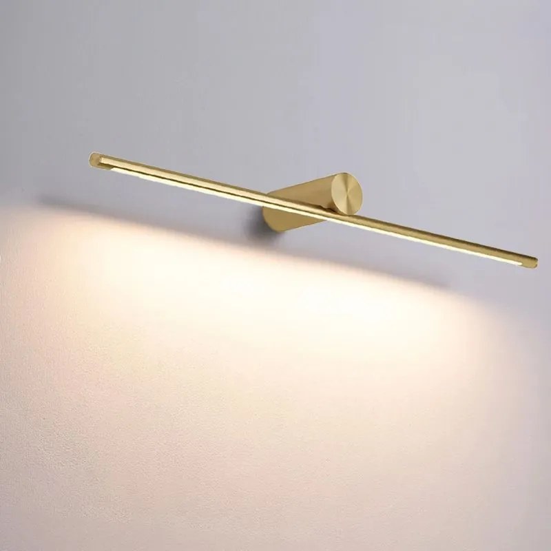 Toolight Toolight, LED nástěnné svítidlo 60cm 9W 4000K APP1348, zlatá matná, OSW-02438