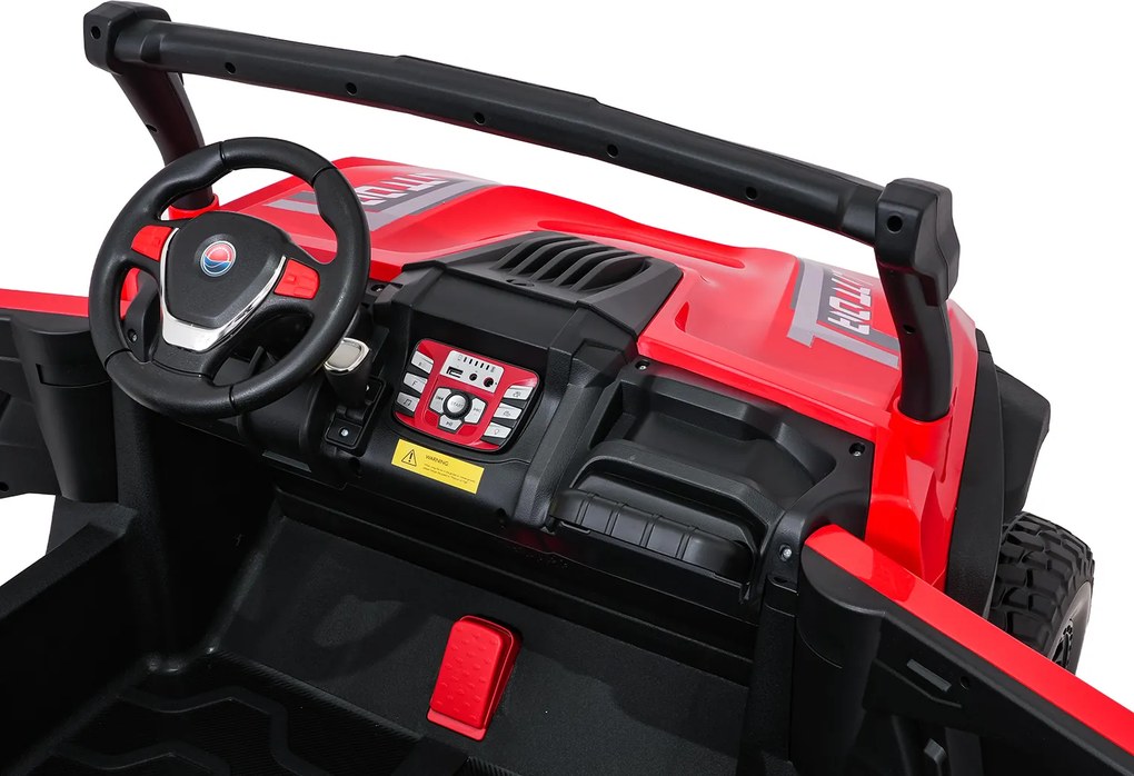 Ramiz Elektrická bugina Gravity pro děti červená + pohon 4x4 + dálkové ovládání