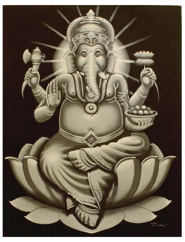 Obraz Ganesha 70x90 C1