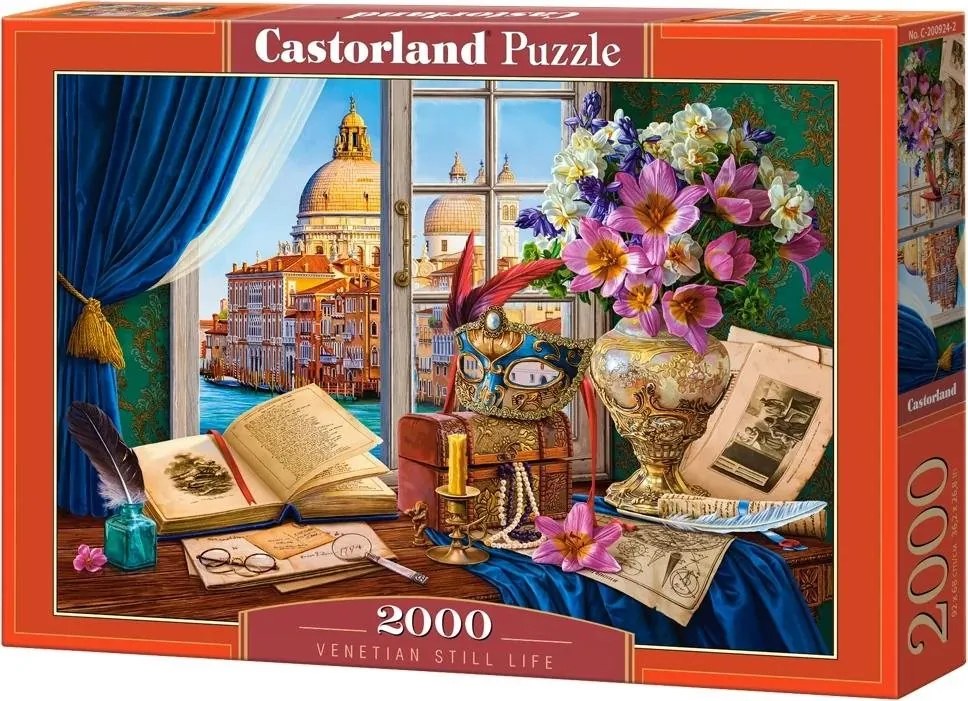 Castorland puzzle benátské zátiší 2000 dílků