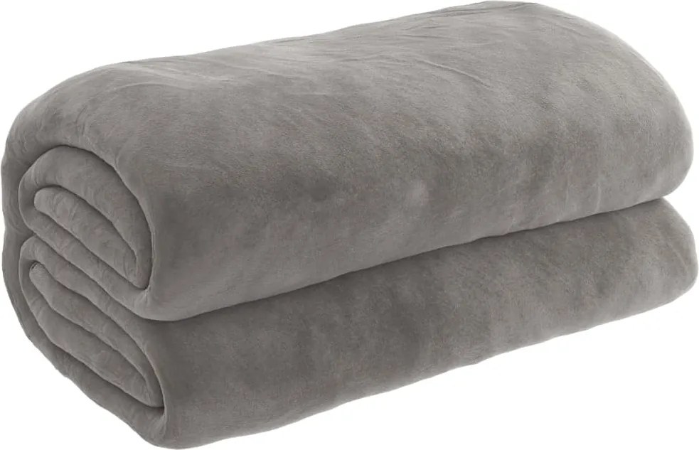 Zátěžová deka s povlečením šedá 135 x 200 cm 6 kg textil 3154885