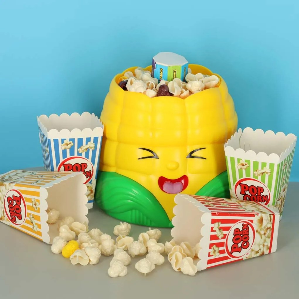 Creative Corner Arkádová hra Catch popcorn corn cups 4 hráči