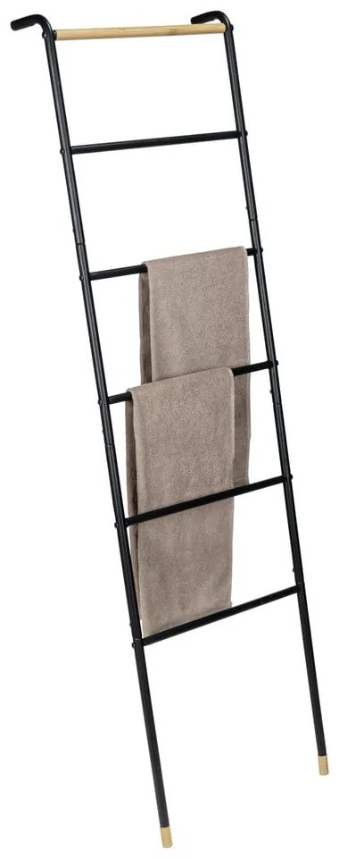 Černý kovový dekorativní žebřík Loft – Wenko