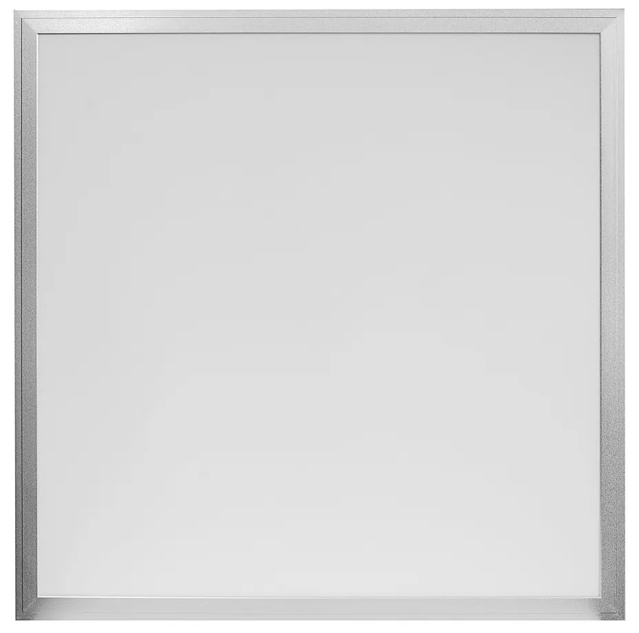 Stříbrný podhledový LED panel 600 x 600mm 40W Premium Barva světla Studená bílá
