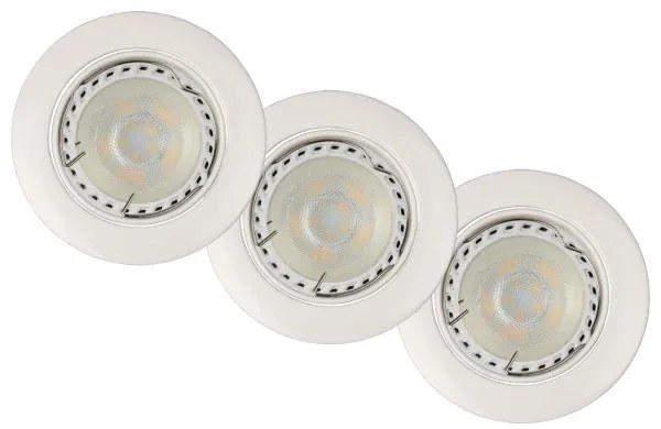 Lucide 11001/15/31 - SADA 3x LED podhledové svítidlo FOCUS 1xGU10/5W/230V bílé