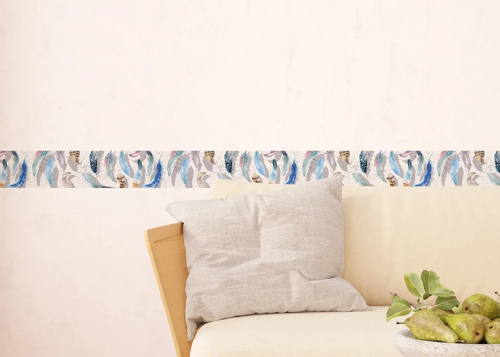 Samolepící bordura na zeď Lapač Snů | 5 m x 13.8 cm | DWB8423