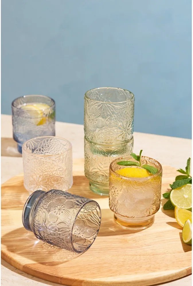 Sklenice v sadě 4 ks 300 ml Flora – Salt&Pepper