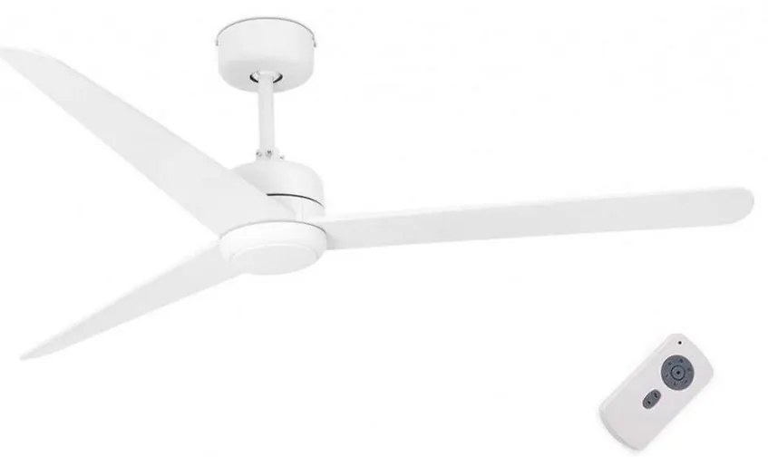 FARO Barcelona FARO 33721 - Stropní ventilátor NU bílá 33721