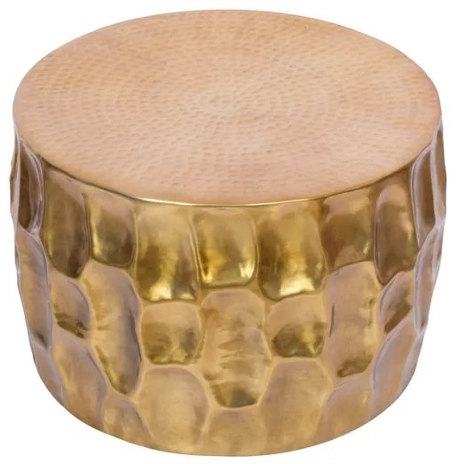Designový konferenční stolek Alijah 55 cm zlatá barva