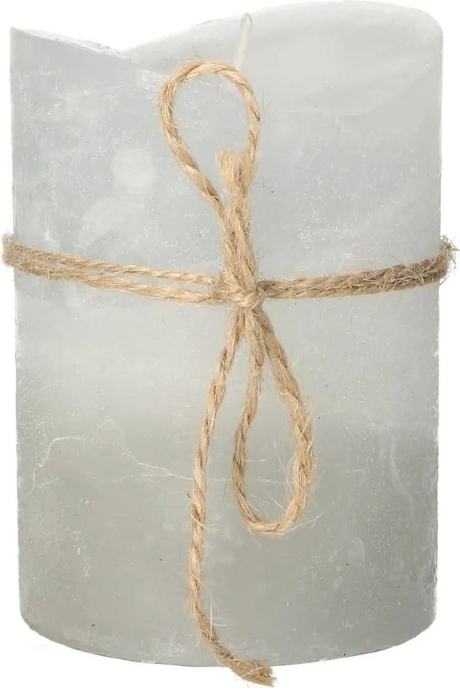 Svíčka Dorotea 10cm grey cristal
