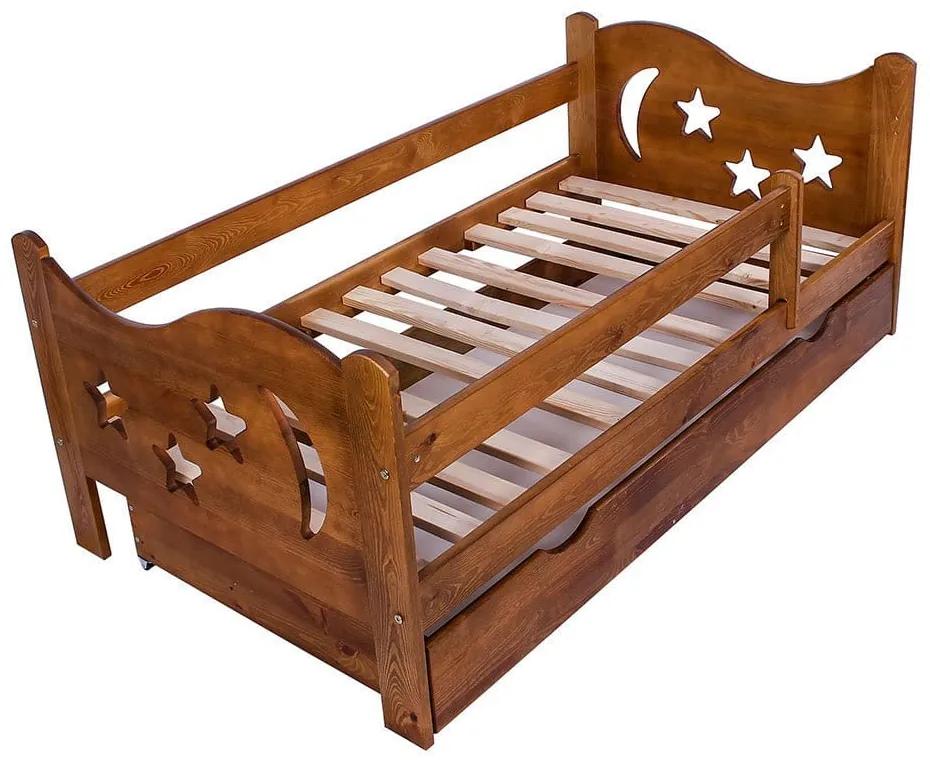 Via-nábytek Dětská postel s roštem Mája 70 x 140 Povrchová úprava postele: Moření odstín olše