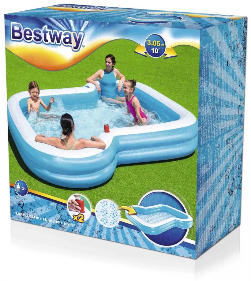 Bestway 54321 Nafukovací bazén 305x274 cm