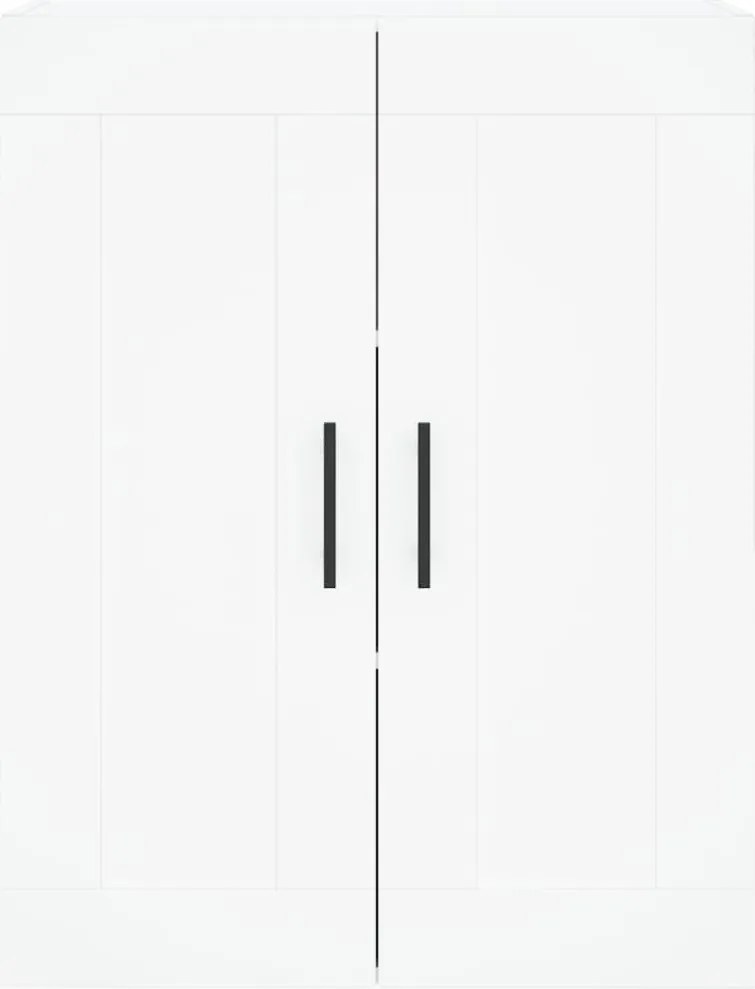 Skříň highboard bílá 69,5 x 34 x 180 cm kompozitní dřevo 3200025