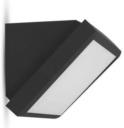 LED Venkovní nástěnné svítidlo LED/20W/230V 3000K IP65 černá