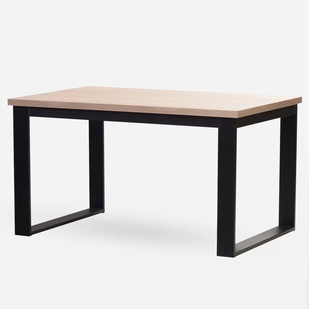 Stima Stůl 970 s kovovou podnoží 120x80 + 40 cm rustikál