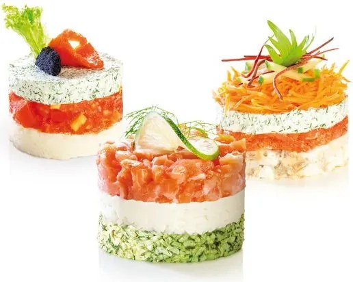 TESCOMA Formičky pro tvarování pokrmů GrandCHEF, 2 ks
