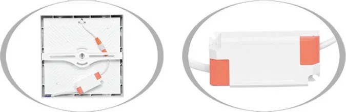 Stropní LED svítidlo Ecolite TERA WFPS03-48W