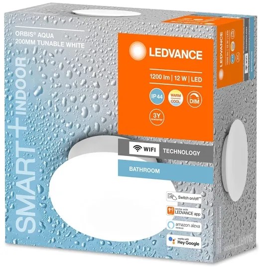Ledvance-LED Stmívatelné koupelnové svítidlo SMART+ AQUA LED/12W/230V IP44 Wi-Fi