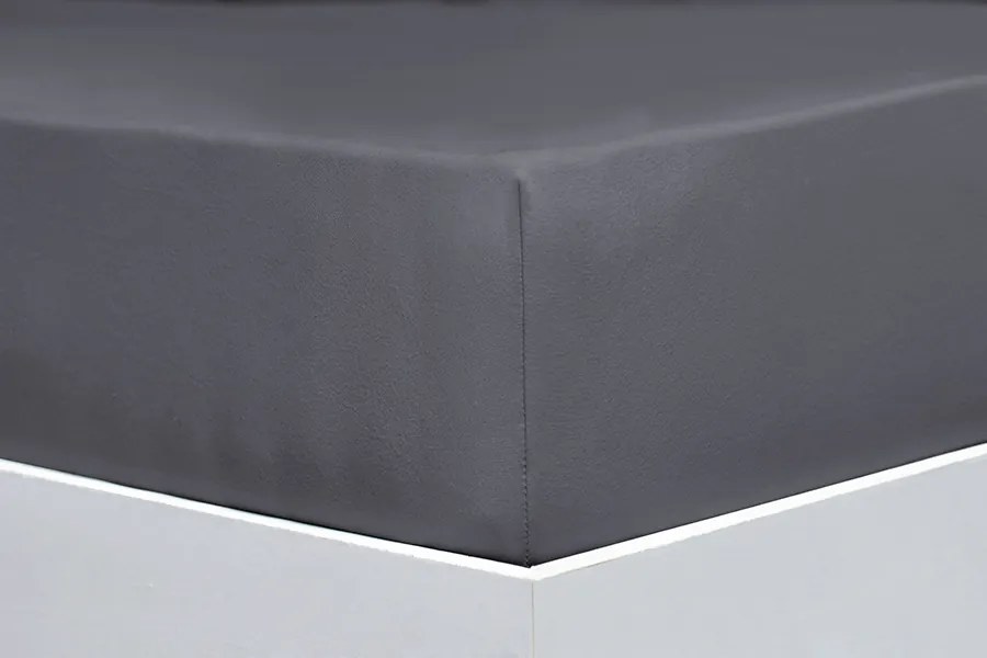 Florella Prostěradlo Avance Jersey Elastan Schiefer, 140-160x200-220 cm