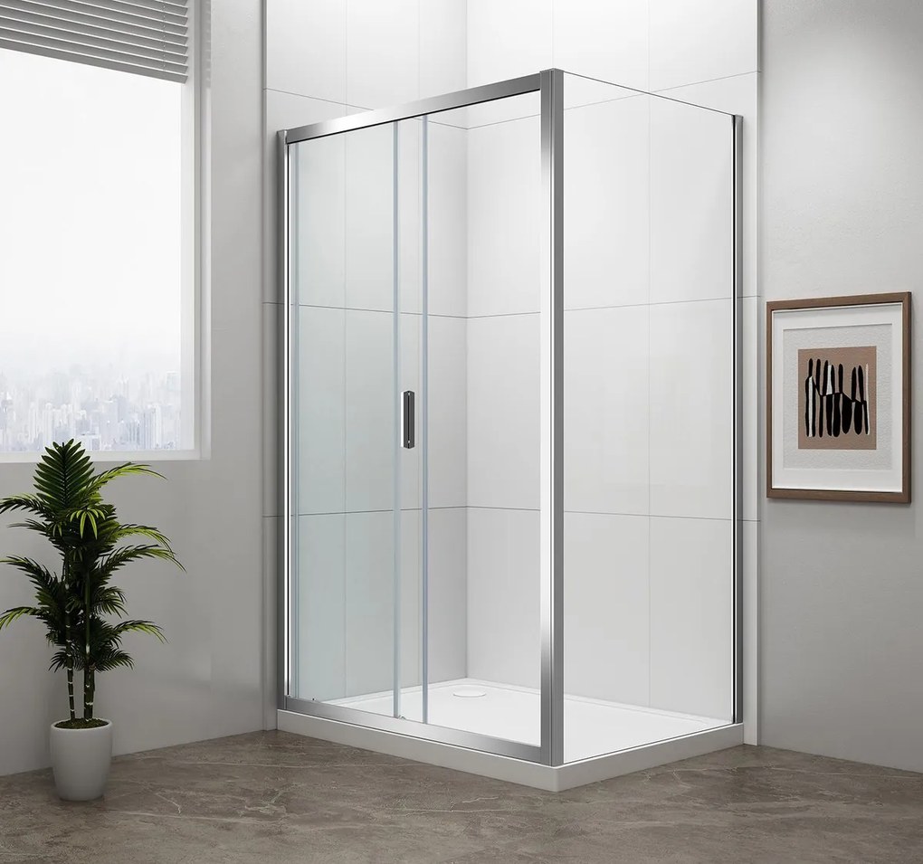 Polysan Easy Line 120 x 100 cm sprchový kout obdélníkový EL1215EL3415