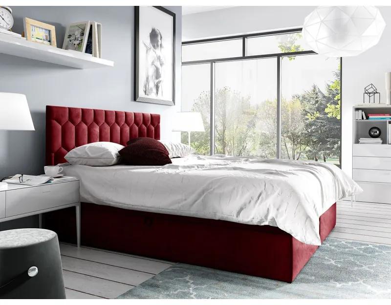 Kontinentální postel Borneo M24, Rozměr postele: 160x200, Barva:: Fresh 33