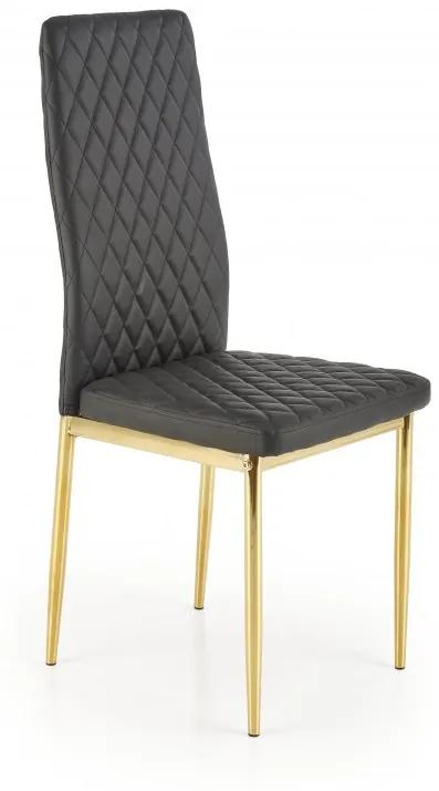 Jídelní židle K501 Halmar Černá