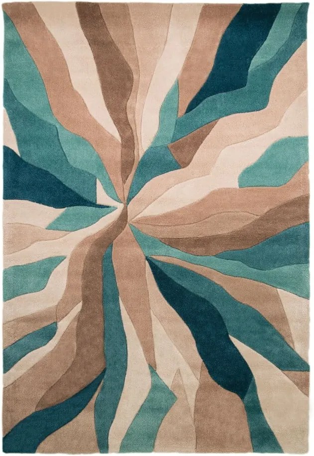 Modrý koberec Flair Rugs Splinter, 120 x 170 cm