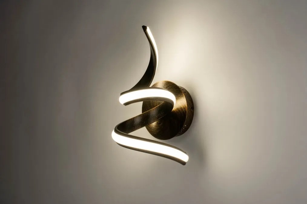 Nástěnné designové LED svítidlo do chodby Bronse Luce Marlenne