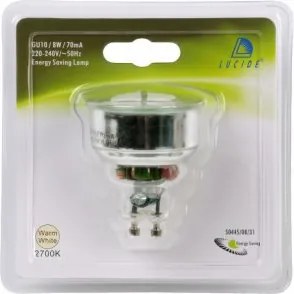 LUCIDE Energy Saving Bulb Blister GU10/8W Refle žárovka, zářivka