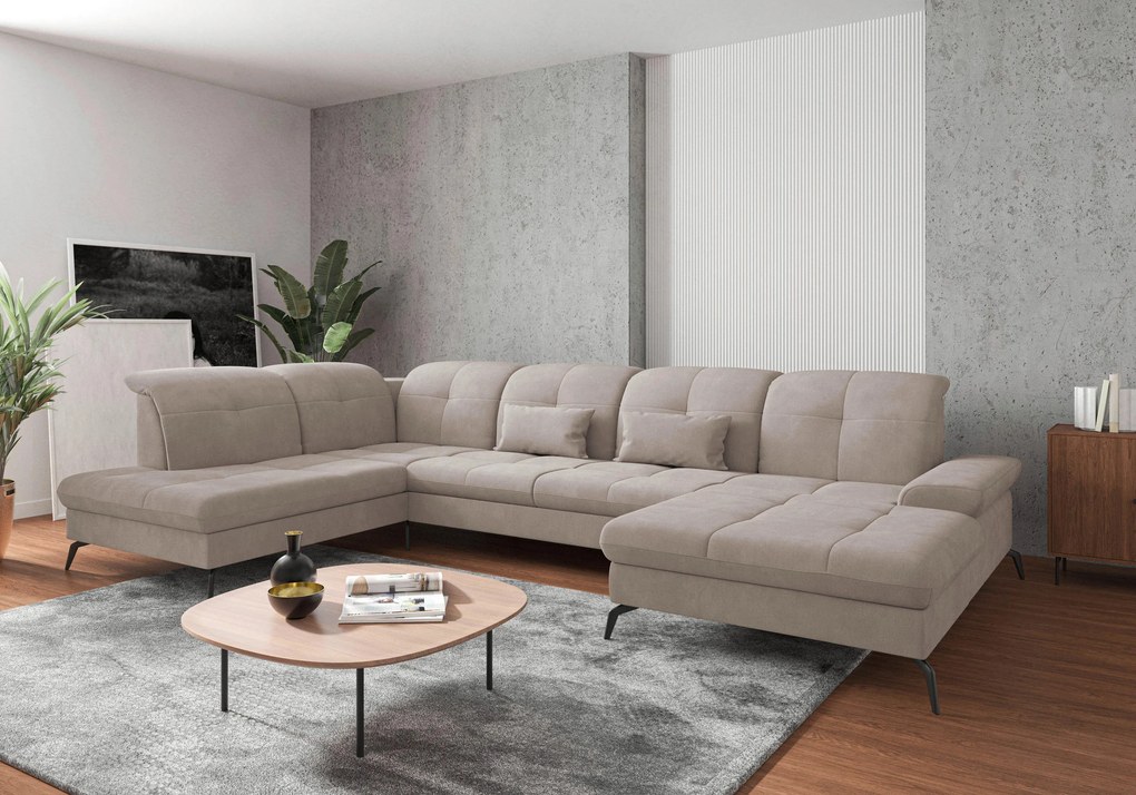 XXXLutz SEDACÍ SOUPRAVA, textil, šedobéžová Sit & More - Sedací soupravy - 000144009066