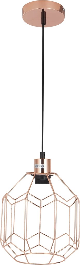 Visací lampa Nordic zlatá