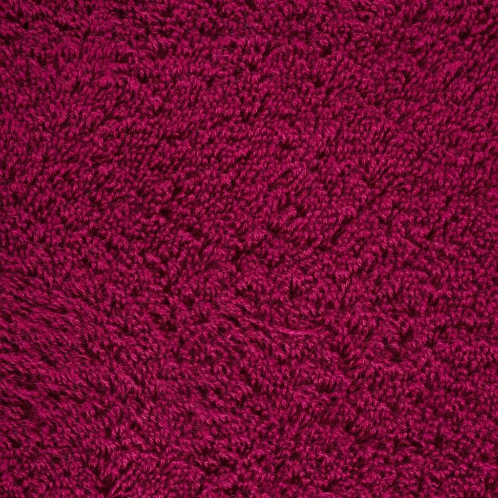 Prémiové ručníky SOLUND 4 ks bordó 100x200 cm 600 g/m² 137222