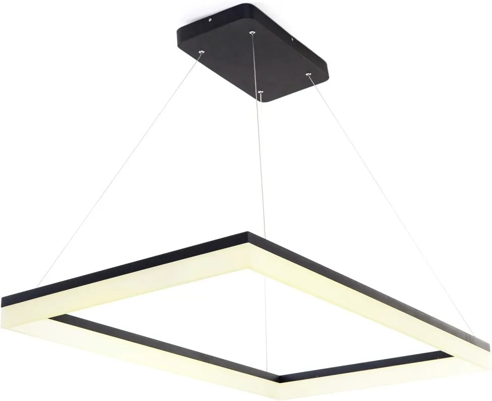 LED závěsné svítidlo Nelio L/00281 černé 60cmx60cm