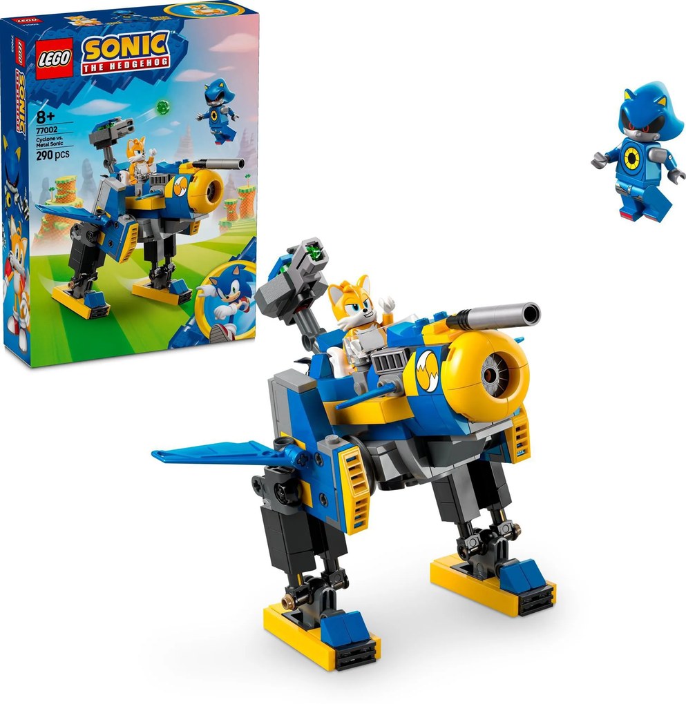 Lego sonic the hedgehog 77002 cyclone vs. metal sonic 5702017815589