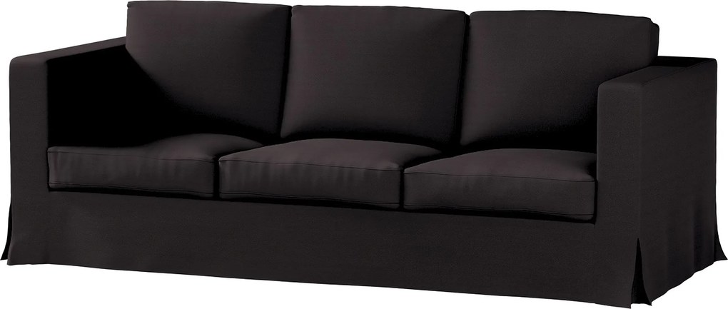 Potah na pohovku IKEA Karlanda 3-místná nerozkládací, dlouhý barva šedá