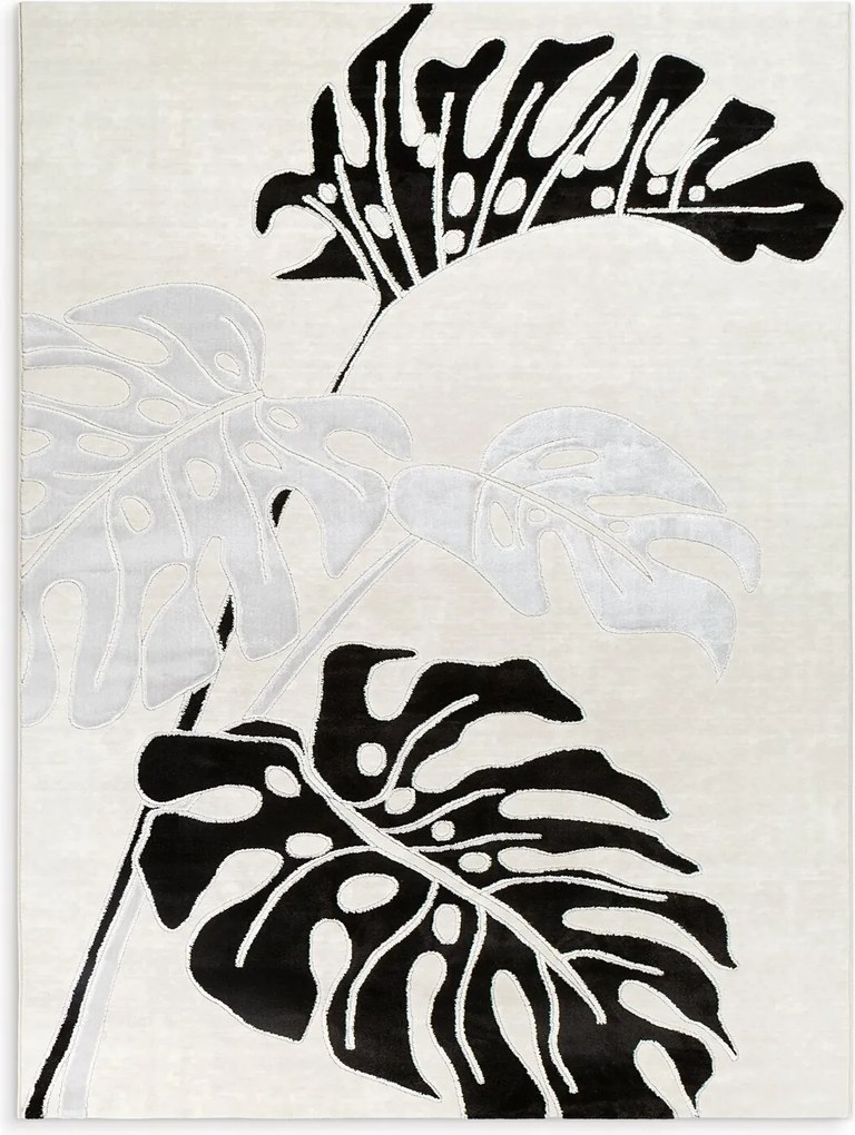 Koberec Aura1, 120x170 cm, listy