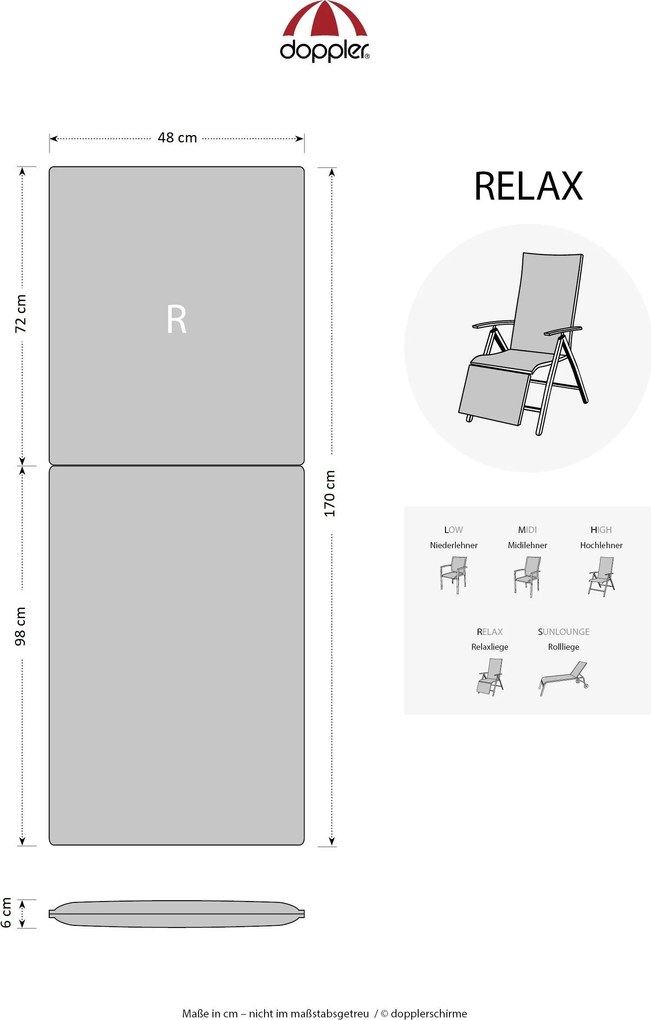 Doppler ELEGANT 2430 relax polstr na křeslo