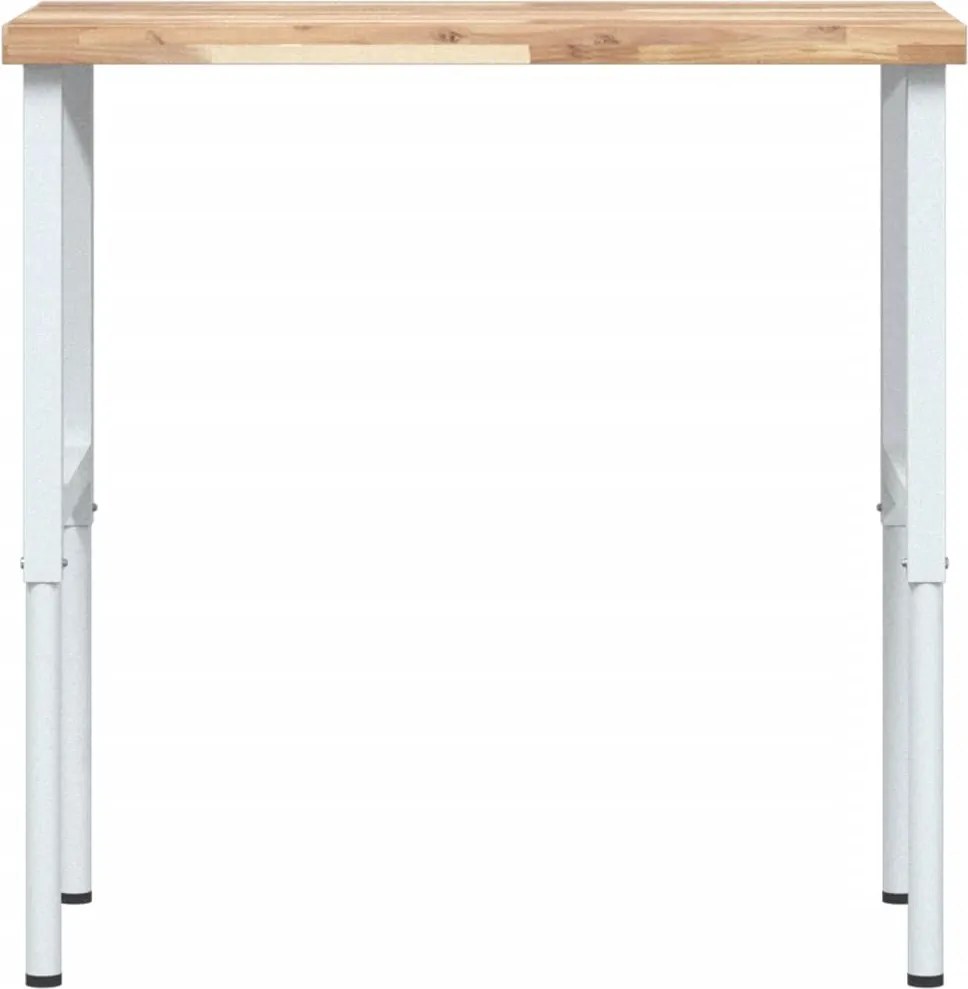 Pracovní stůl 100x60x(73–99,5) cm masivní akácie obdélníkový 3309713